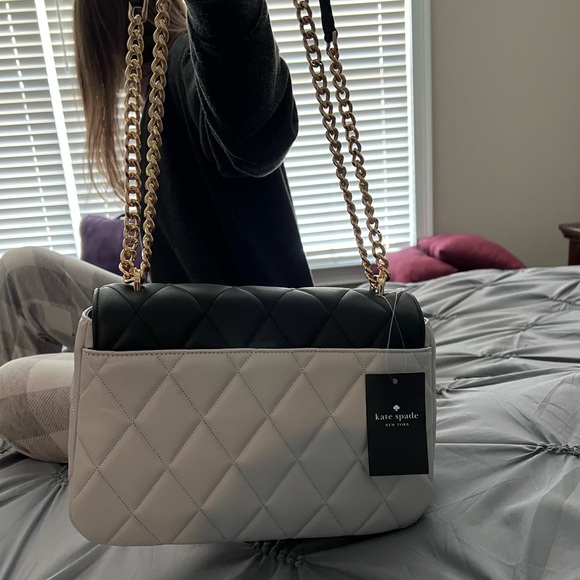 kate spade | Bags | Kate Spade Ny Medium Carey Shoulder Bag Crossbody Soft Quilted Leather Nwt ...